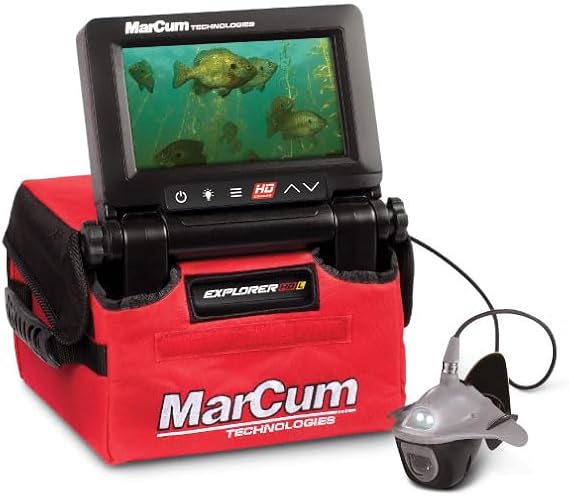 Amazon.com : MarCum Explorer HDL Lithium Equipped Underwater Viewing ...