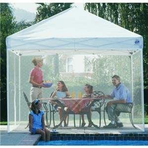 Amazon.com : E-Z UP Express II 10 by 10 Screen Room (Screen only ...