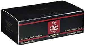 Amazon | (Dammann Freres) ダマンフレール (4 red fruits) 4赤い果実- 24ティーバッグ - 並行輸入 ...
