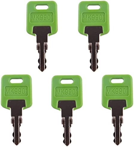 Amazon.com: 5pcs RV Camper Key MK9901 Motorhome Green Master Keys ...