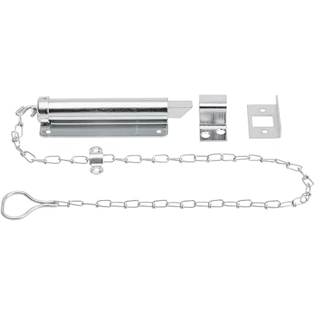 Hillman 852225 Zinc-Plated Chain Bolt 6-Inch - Locking Chains - Amazon.com