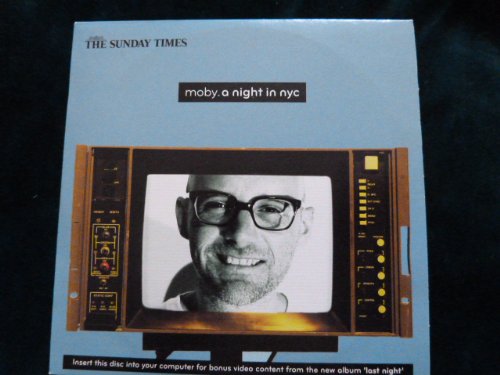 MOBY. A NIGHT IN NYC. THE SUNDAY TIMES ONLY CD: Amazon.co.uk: MOBY: Books