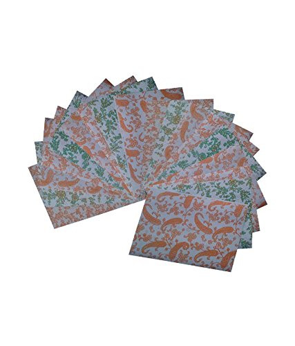 PTC MART Pack of 50 A4 Size Craft Paper Sheets with Single Side ...