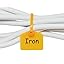 Mr-Label 4-3/8" Nylon Cable Zip Ties Tags Labels Marker - Write on ...