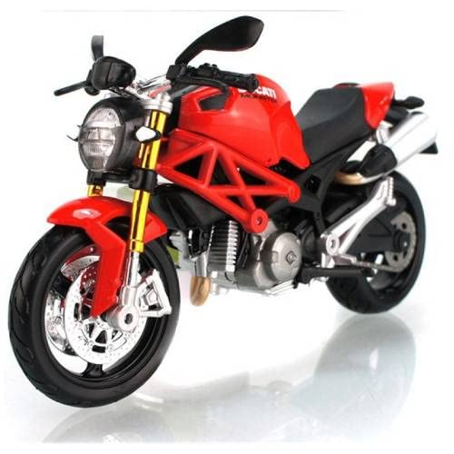 DiaCast Model 1:18 Metal & Plastic Scale Model Bike |Motorcycle Toy ...
