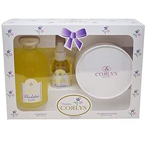 Amazon.com: Corlys Violet Baby Cologne and Perfumed Dusting Powder ...