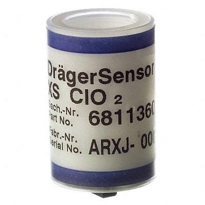 Draeger Safety 6811360 Replacement Sensor, Chlorine Dioxide, Xu, 20 ...