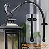 Amazon.com: Lifyzoon Hanging Plant Brackets Outdoor: 12-Inch Hanging ...