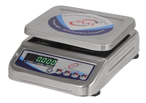 Tabletop Scale Mild Steel Jinas Mini MS 20 kg (MINI SS 20KG) : Amazon ...