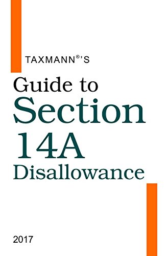 Amazon.in: Buy Guide to Section 14A Disallowance (2017 Edition ...