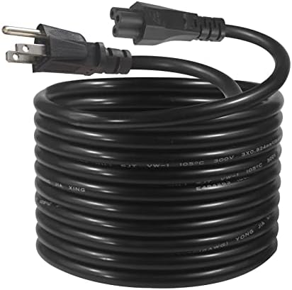 Amazon.com: US Standard Laptop Power Cord - 6FT / 1.8m 18AWG NEMA 5-15P ...