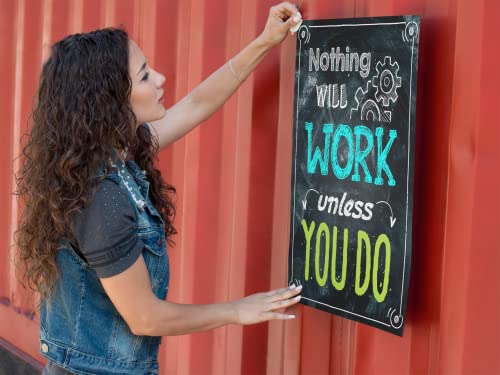 Set of Motivational Posters 10x, Inspirational Quotes Wall Art, Room ...