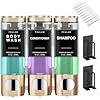 Amazon.com: FEULAM Shampoo and Conditioner Dispenser, Shower Soap ...