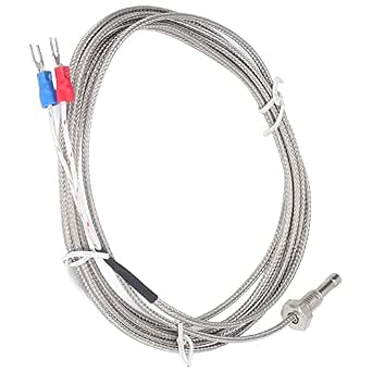 Temperature Sensor, Wide Range Thermistor Temp Probe for PID Controller ...