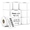 Amazon.com : (2640 Labels/12 Rolls) Labelebal Compatible with DYMO ...