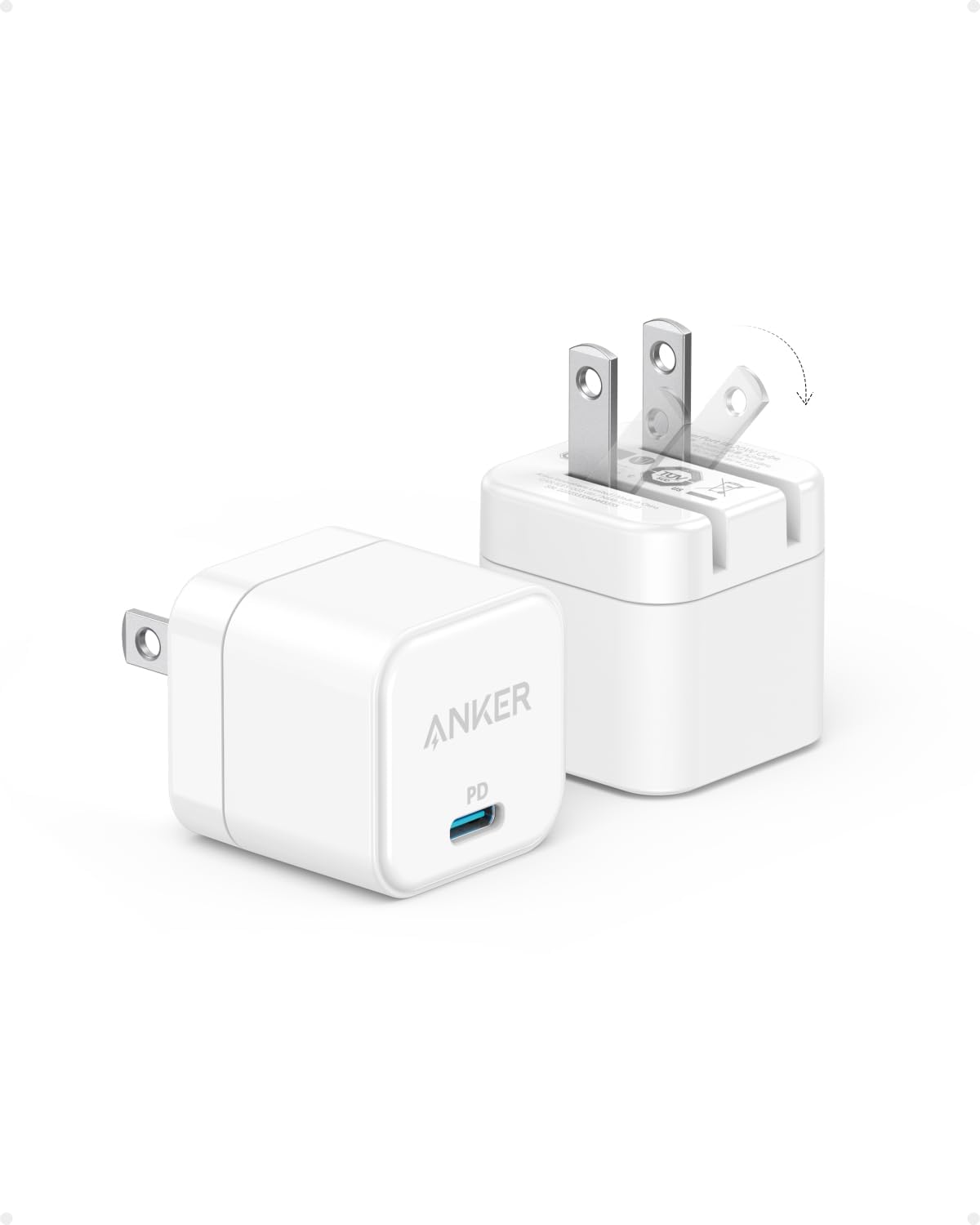 Amazon.com: Anker 45W USB C Charger Block, PPS Fast Charger with USB-C Cable for iPhone 16/15 ...