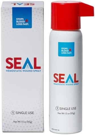 Amazon.com: 1.5oz Seal Aerosolized Hemostatic Wound Spray – Rapid ...