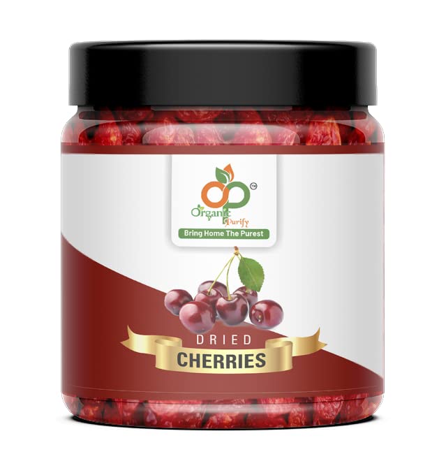 Organic Purify Dehydrated Dried Cherry (250 grams) - Ready to Eat Sweet ...