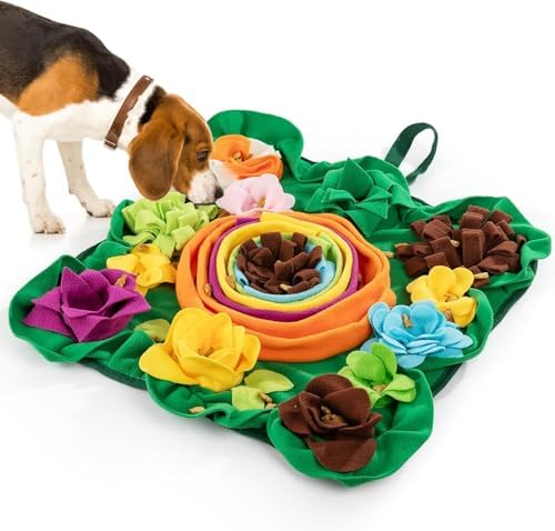 Snuffle Mat for Dogs, Dog Puzzle Toys to Keep Them Busy, Stress Relief ...