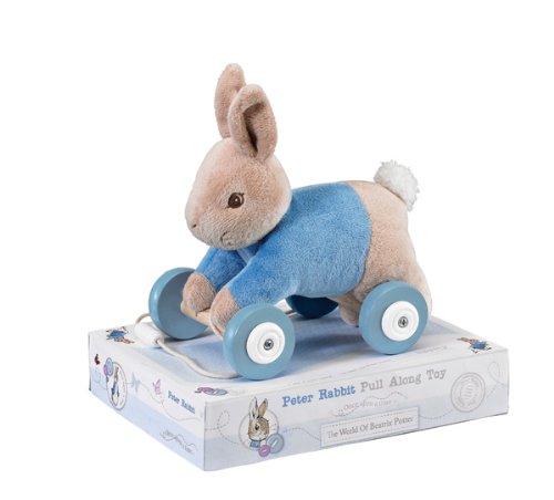 Amazon.com : Beatrix Potter - Peter Rabbit Pull Along Toy (17cm) : Baby ...