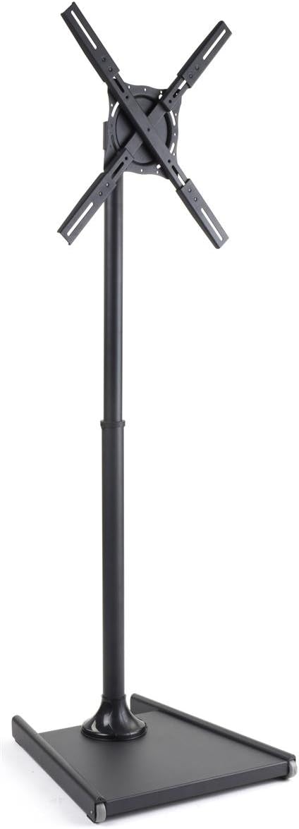 Amazon.com: Displays2go Height Adjustable TV Stand with Wheels and ...