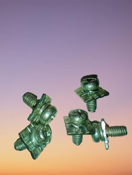 Terminal Screw Bolts Fasteners (Pack Of 50) (M 4 x 12 ph screw with ...