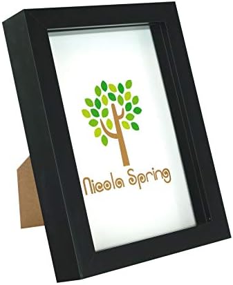 Nicola Spring 3D Shadow Box Photo Frame - 5 x 7" (12 x 17cm) - Pack of ...