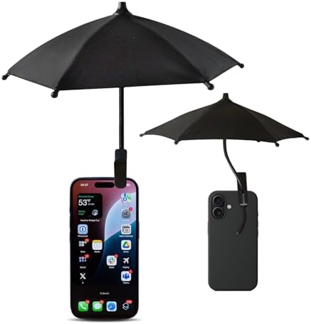 Amazon.com: Phone Umbrella - Anti-Glare Sun Shade, Phone Umbrella for ...