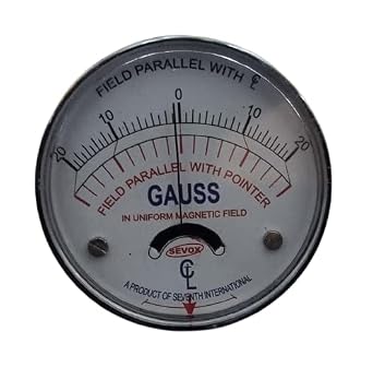 Analog Gauss Meter Frequency Meter : Amazon.in: Industrial & Scientific
