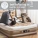 Amazon.com: Simpli Comfy Inflatable Queen Air Mattress with Built in Pump Self Inflating Blow Up ...