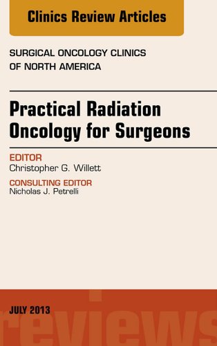 Amazon.com: Practical Radiation Oncology for Surgeons, An Issue of ...