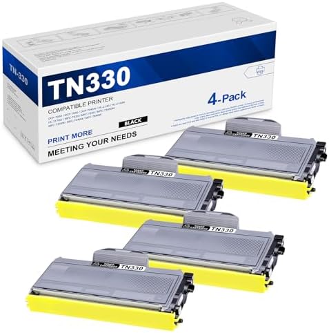 Amazon.com: TN330 Toner Cartridge Replacement for Brother TN-330 Toner Cartridge with DCP-7040 ...