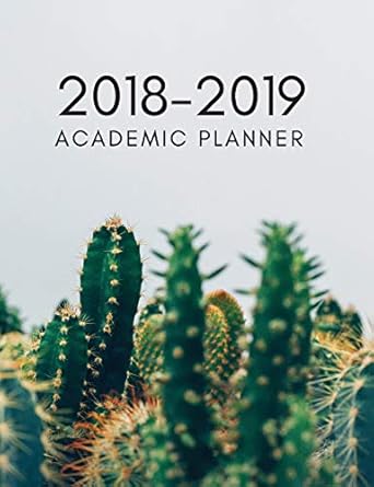 Academic Planner 2018-2019: Page a day (365 Pages) Daily Planner ...