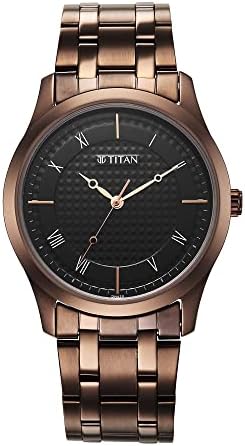 Titan Karishma Black Dial Watch for Men-NR1823QM01/NT1823QM01 : Amazon ...