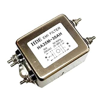 ATORSE™ Emi Rfi Filter Ac 250V 30A Ha35M-30Ah Suppressor Power Line ...
