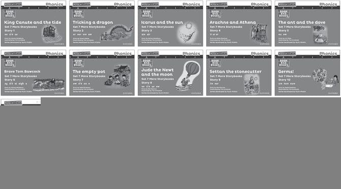 Read Write Inc. Phonics: Grey Set 7 More Black & White Storybooks (Pack ...