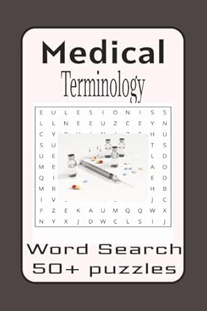 Medical Terminology Word Search Puzzle Book: Word Searches with Easy-to ...