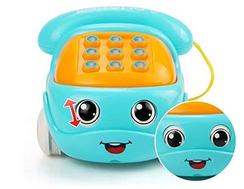 Farewell Friction Powered Pull Along Musical Phone Car Toy for Kids ...