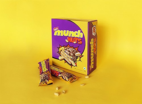 5% OFF on Nestle Munch Nuts Box Pack (16 PCs Box) on Amazon ...