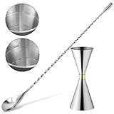 ・ブランド:桜花直郵（YINGHUAZHIYOU）・製造元:meitianjinshu・モデル:lb-3045・製造元/メーカー部品番号:lb-3045・【ジガーカップ仕様】ダブル計量カップ一体型デザイン、小さなヘッドカップは30mlで、内...