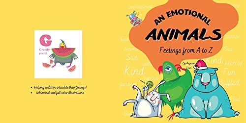 An Emotional Animals: Feelings from A to Z | Learning about emotion for ...