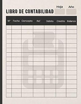 LIBRO DE CONTABILIDAD: CUADERNO DE CONTABILIDAD BÁSICA | LIBRO DE CAJA ...