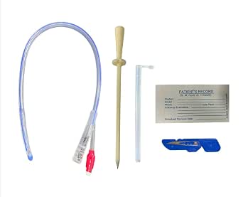 MANISH MEDI INNOVATION Suprapubic Catheterisation Set (SILICONE, 2-Way ...