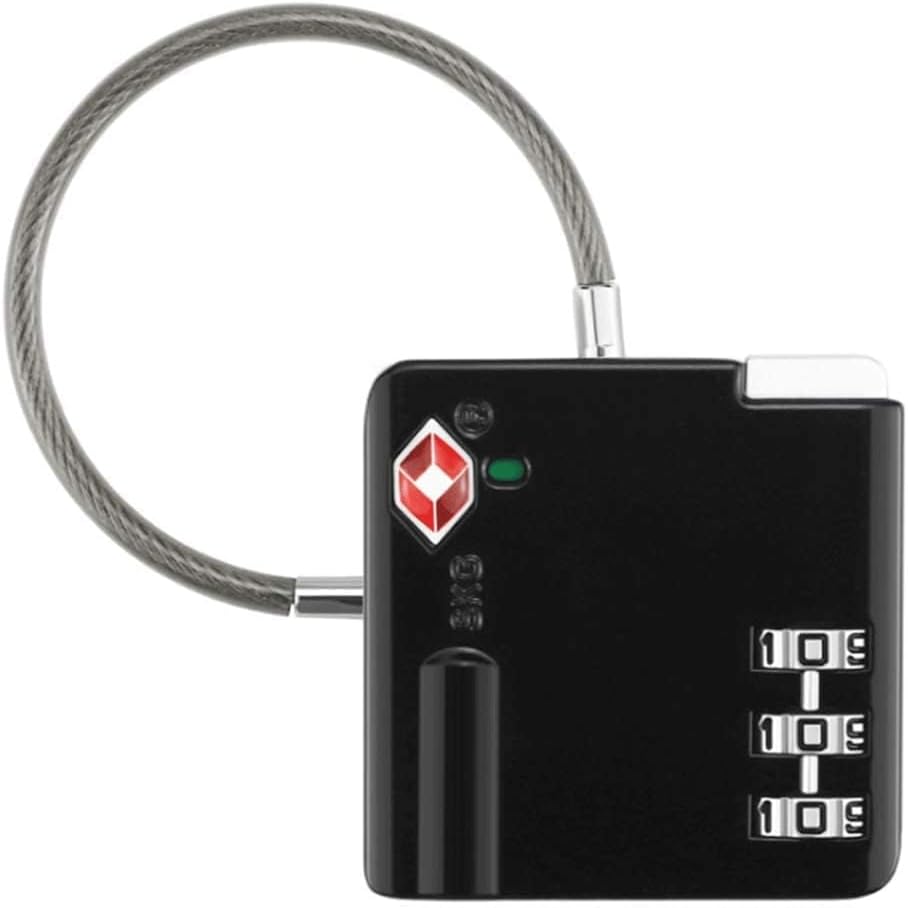 DOCOSS Steel Number Lock for Bag,Luggage Locks for Travel with 3 ...