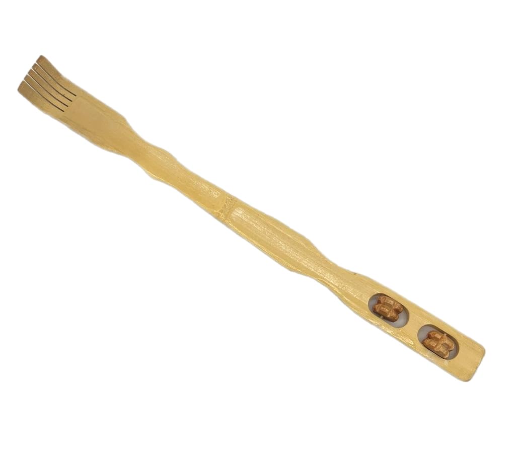 Amazon.com: Natural Farms 18 Inch Bamboo Wooden Back Scratcher with ...
