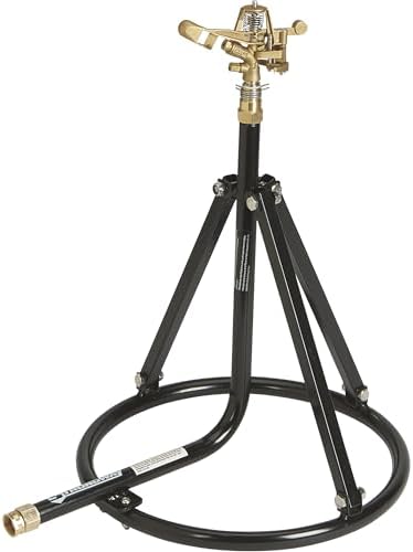 Amazon.com : Strongway Tripod Sprinkler with Round Base, 3/4 in. Brass ...