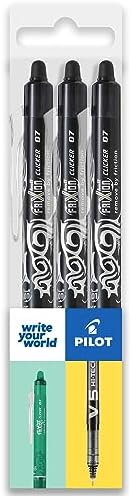 Pilot FriXion Clicker Fine Erasable Friction Rollerball Pen ...