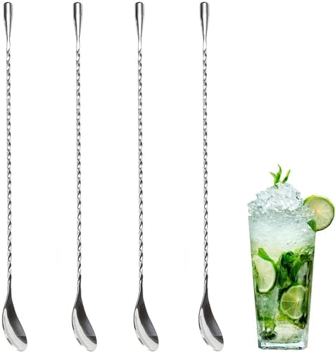 Amazon.com: YeeTeching 12 Inch Stainless Steel Cocktail Stirrer ...