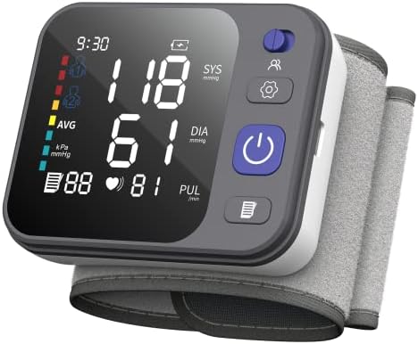 Amazon.com: HealthSmart Digital Premium Wrist Blood Pressure Monitor ...