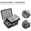 Amazon.com: V-LAFUY Large Jewelry Travel Organizer, 2 Layers Jewelry ...